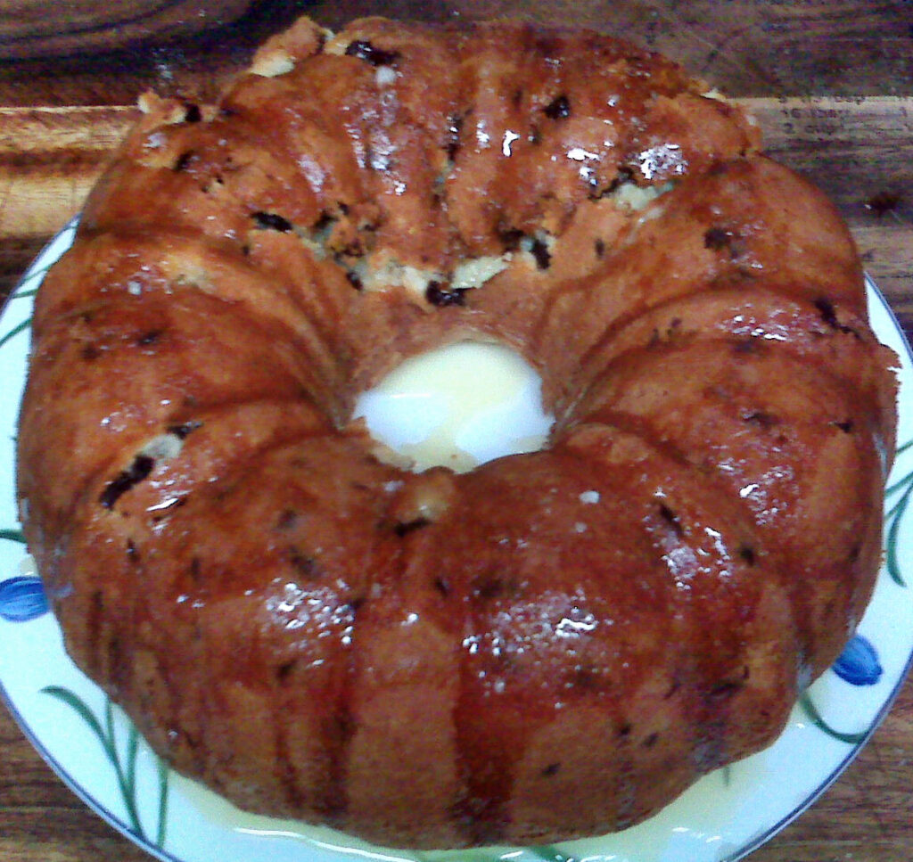 Sorghrum Chocolate Chip Cake - Mississippi River Distilling Company