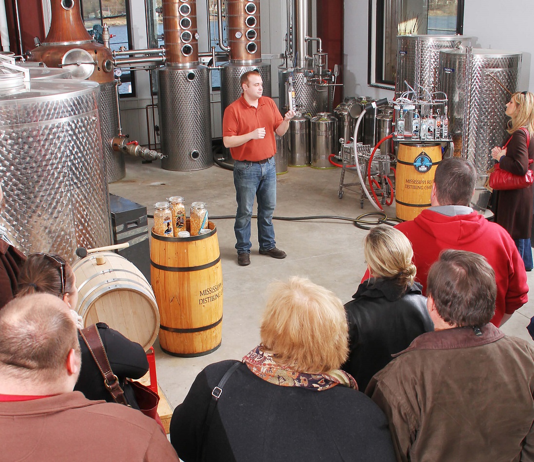 Distillery Tours - Mississippi River Distilling Company