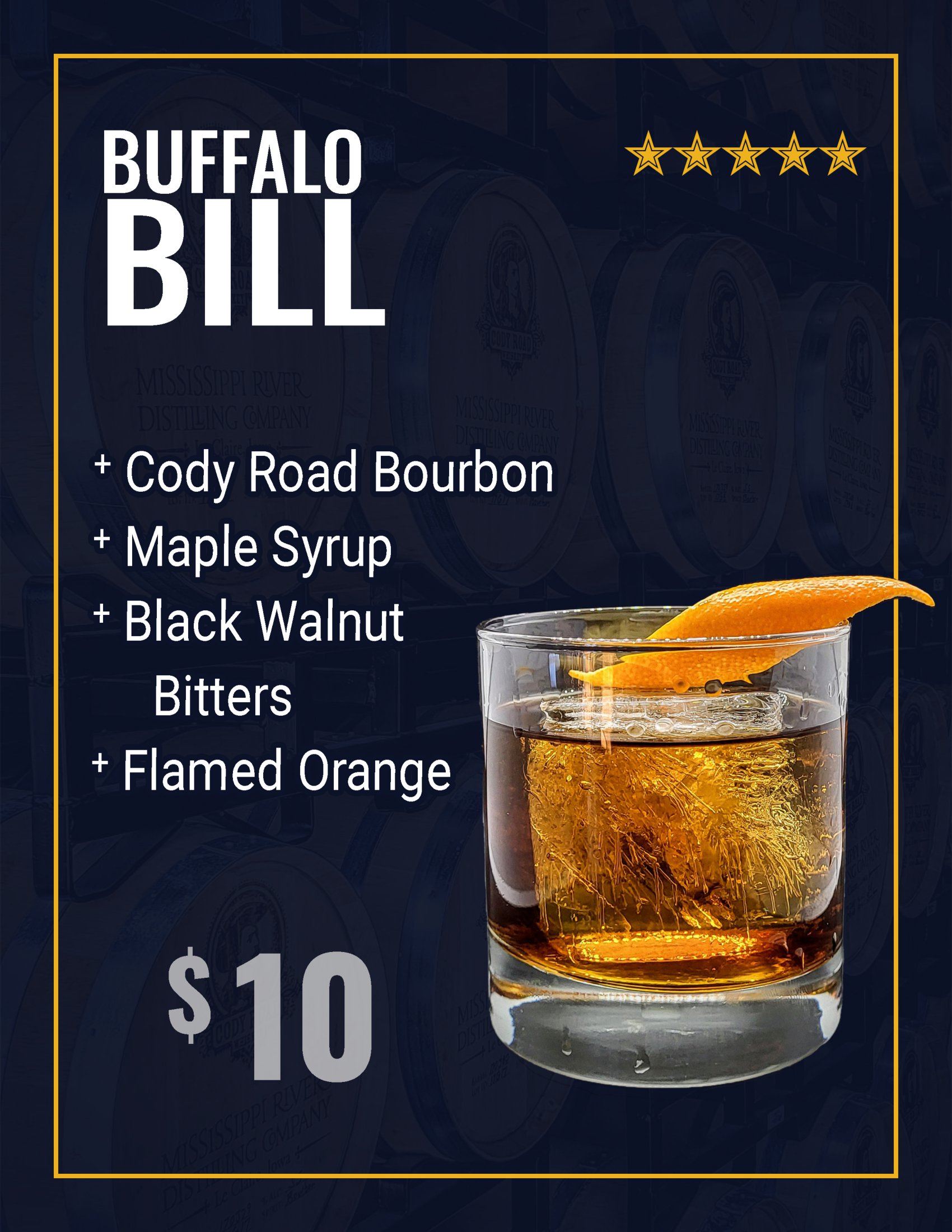 Cocktail Menu - Mississippi River Distilling Company