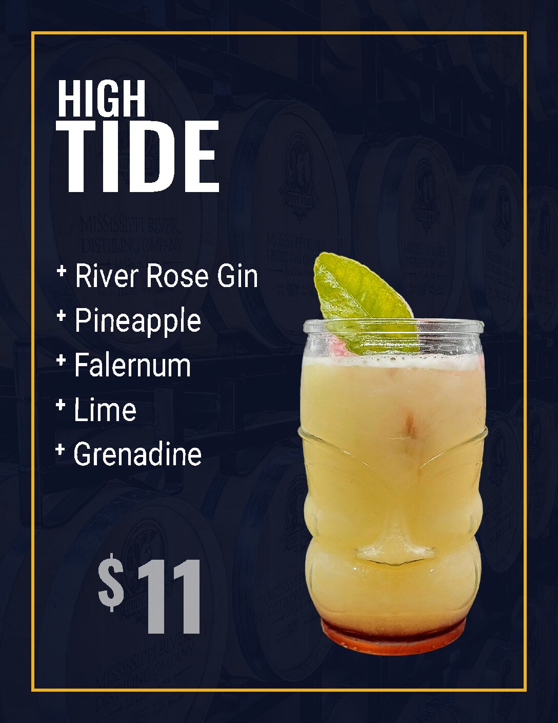 Cocktail Menu - Mississippi River Distilling Company