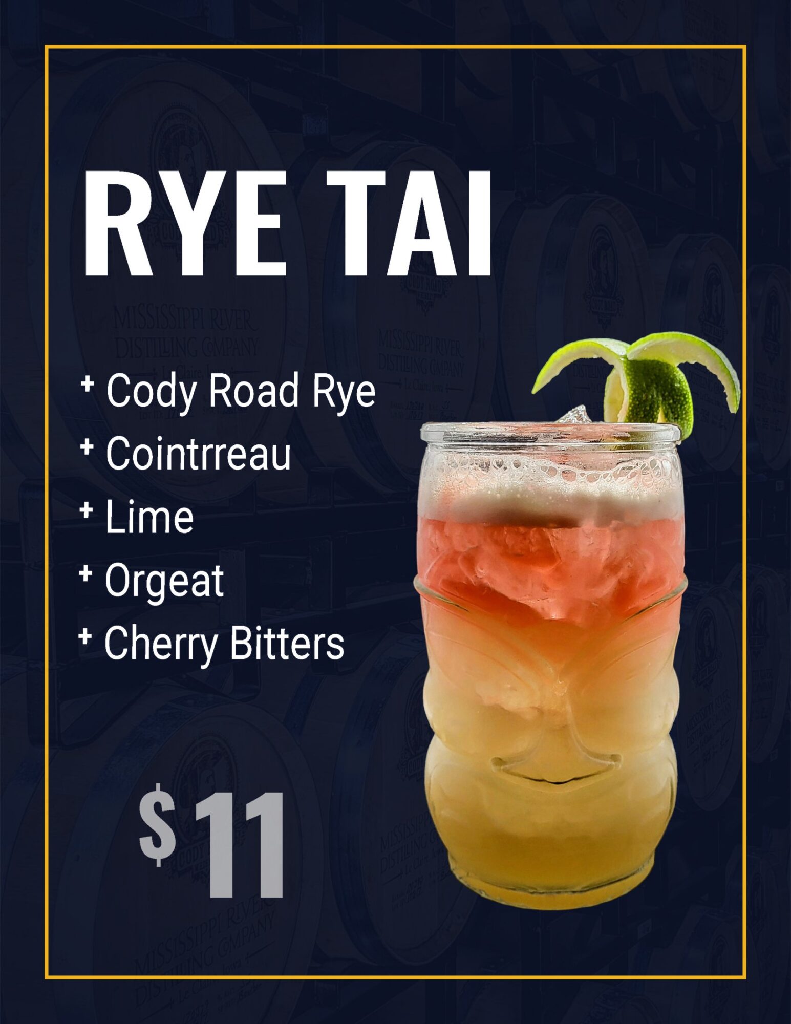Cocktail Menu - Mississippi River Distilling Company