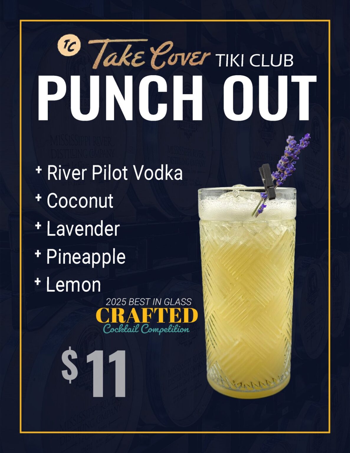 Punch Out Batched Cocktail - Mississippi River Distilling Company